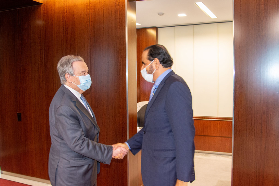 UN Secretary General receives Oman's Diplomatic Undersecretary - www.fm ...